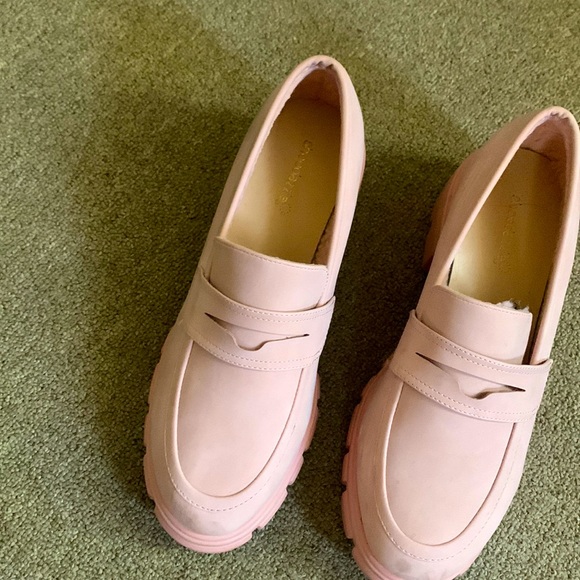 Shoe Dazzle | Shoes | Muncel Lug Sole Loafers | Poshmark